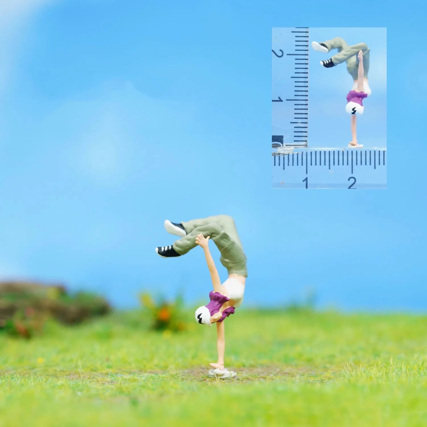 1/64 фигурка хип-хоп мальчик модель 3D печать миниатюрные фигурки из смолы диорама минифигурки сцены для одежды DIY ремесленные игрушки Коллекционные