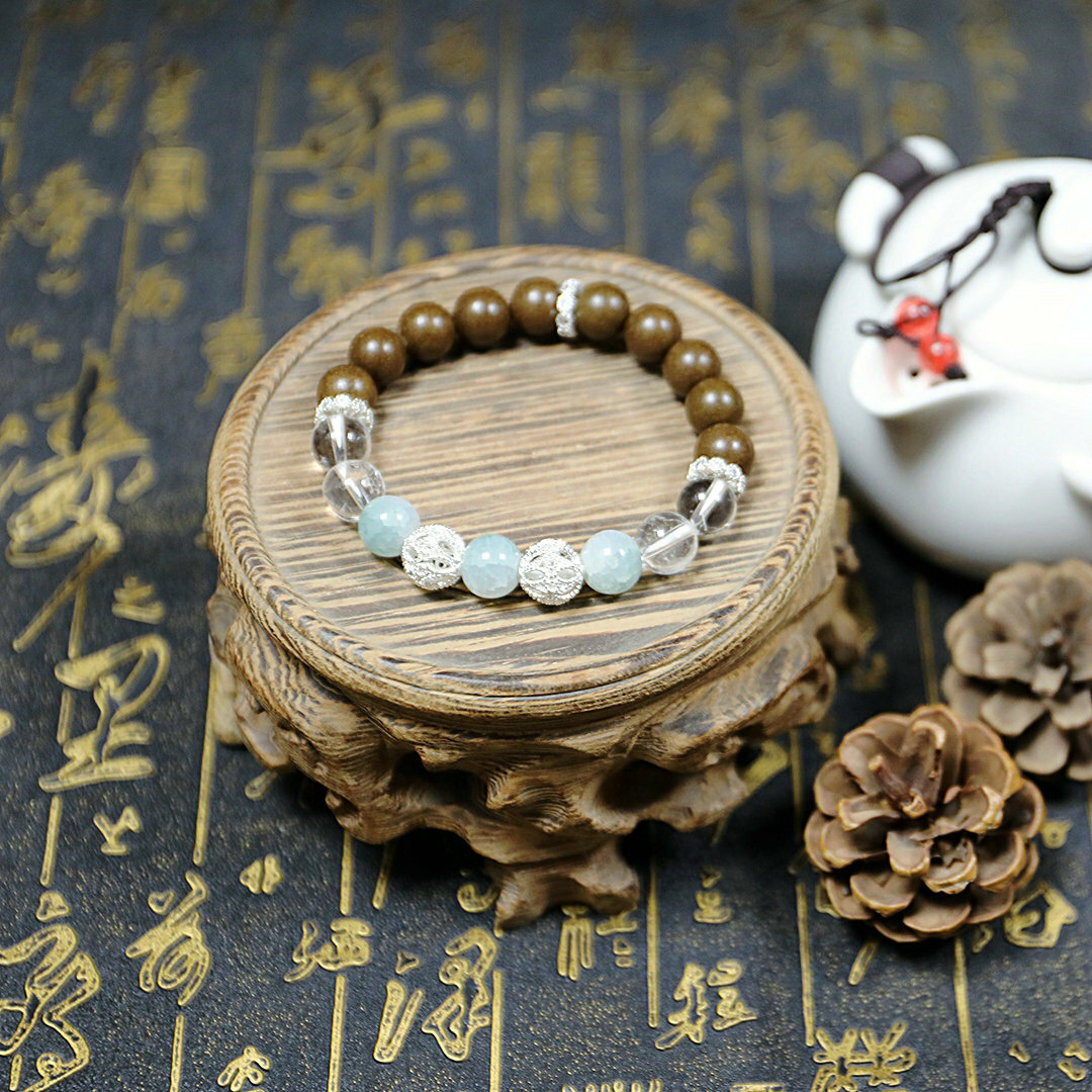 Браслет из ароматических бусин гусиного груша своими руками, китайский травяной браслет, культурная игра, ароматические бусины гусиного груша, ручная работа, DIY ювелирные изделия