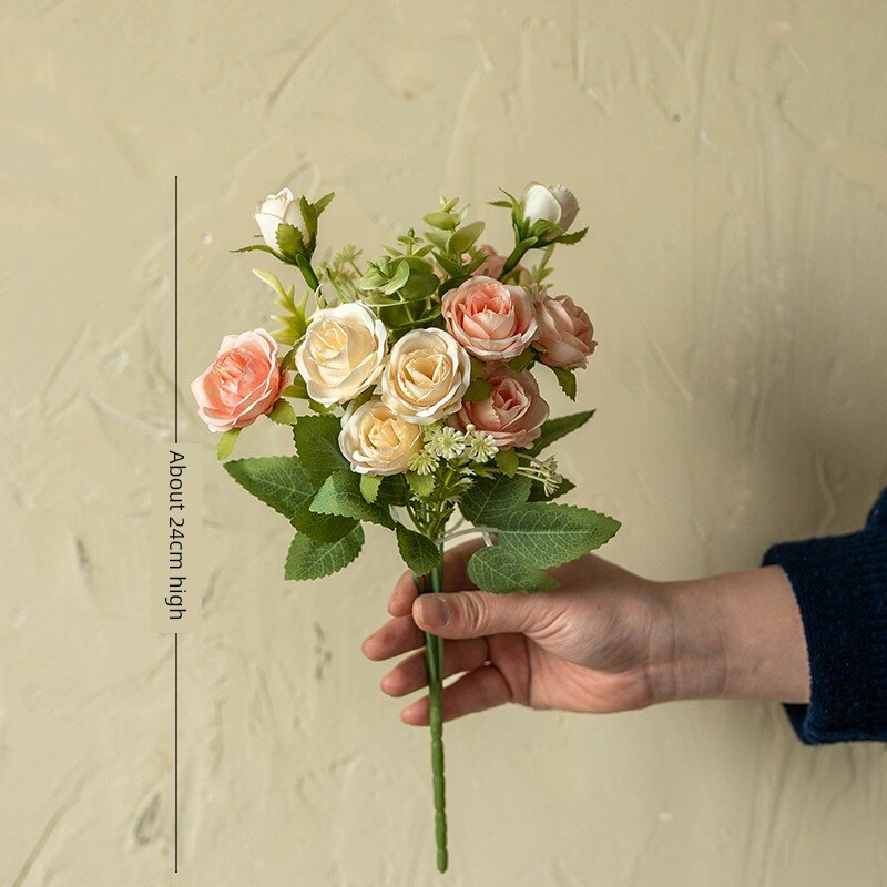 Искусственный цветок Xilaika: французская ромашка и роза, декоративный букет для свадьбы, одиночный цветок для гостиной