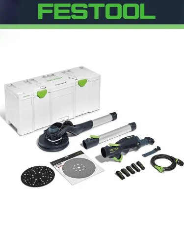 Festool Электроточило 400 Вт с подсветкой для шлифовки стен и потолков