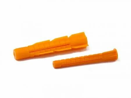 Дюбель универсальный "U" D 6,0 х 37 мм, пластик (50шт) // 10076