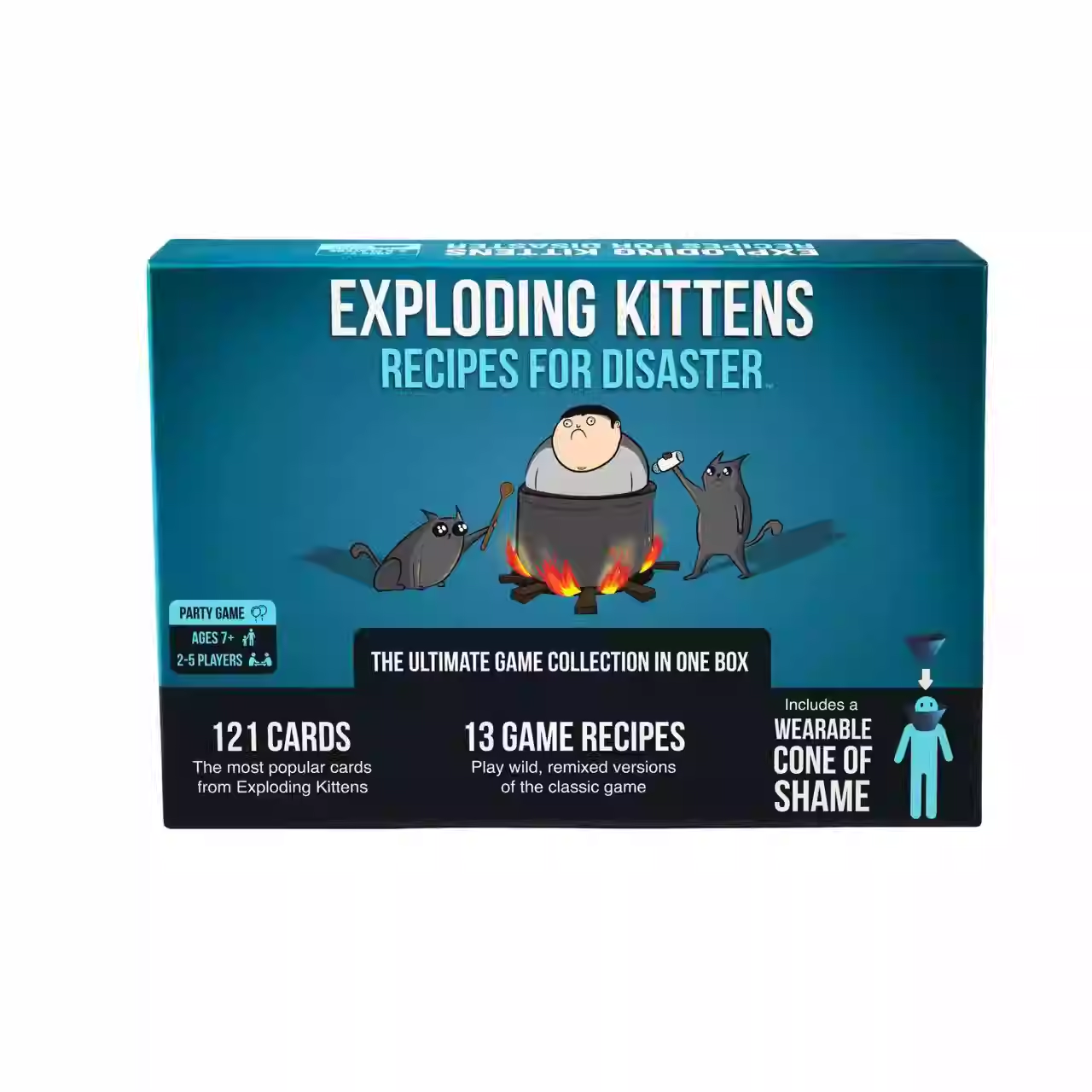 Настольная игра "Взрывные котята", карточная, для компании, 15+ лет