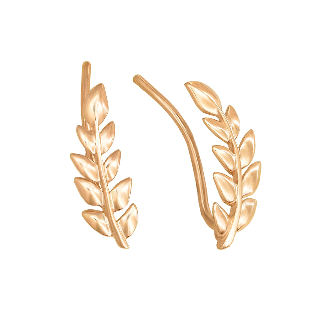 серьги из золота