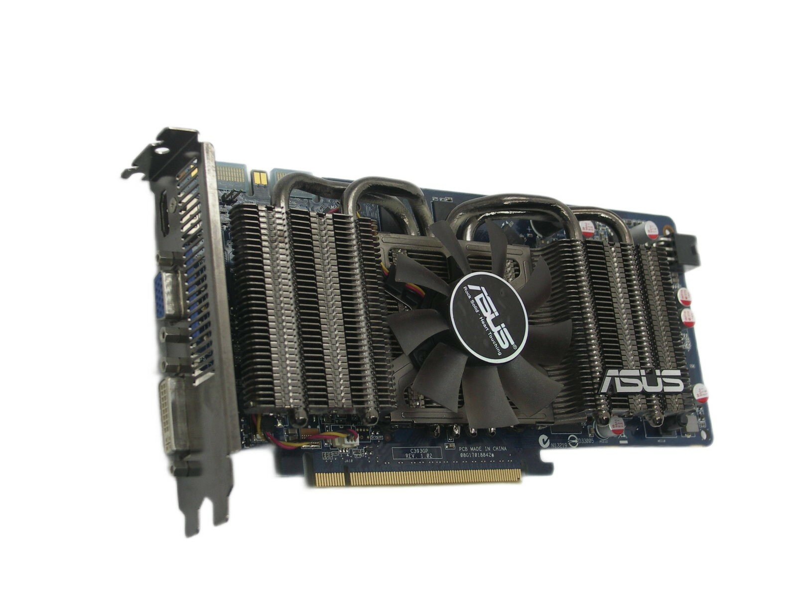 Видеокарта 512Mb GeForce 250 GTS, PCI-E, ASUS ENGTS250 DK/DI/512MD3/A