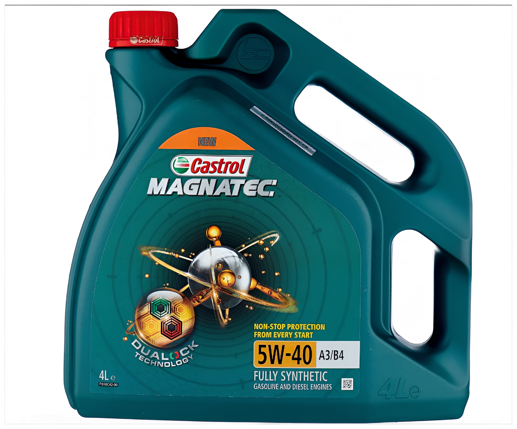 Моторное масло Castrol Magnatec 5w40 A3/B4 4 литра, 1 штука.