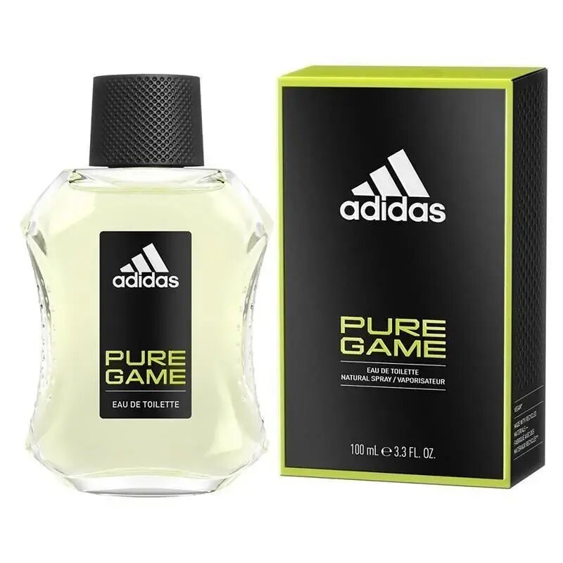 Adidas Pure Game 100 мл, Туалетная вода мужская