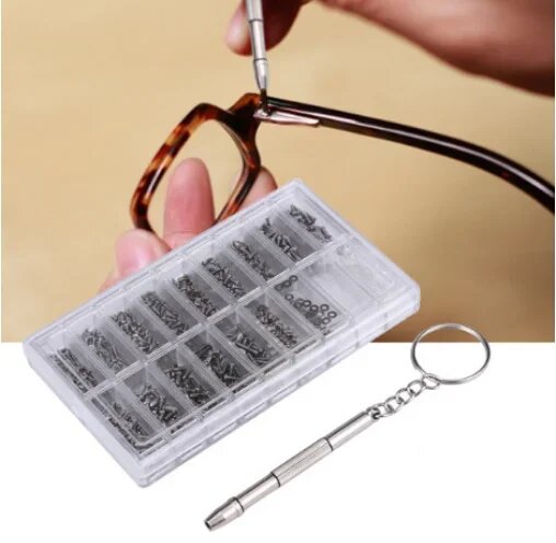 Набор винтов и гаек 12 видов 1000PCS screwdriver