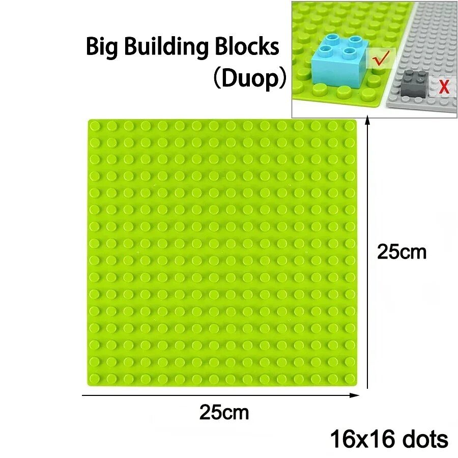 DUOP Плита 16x16 зеленая