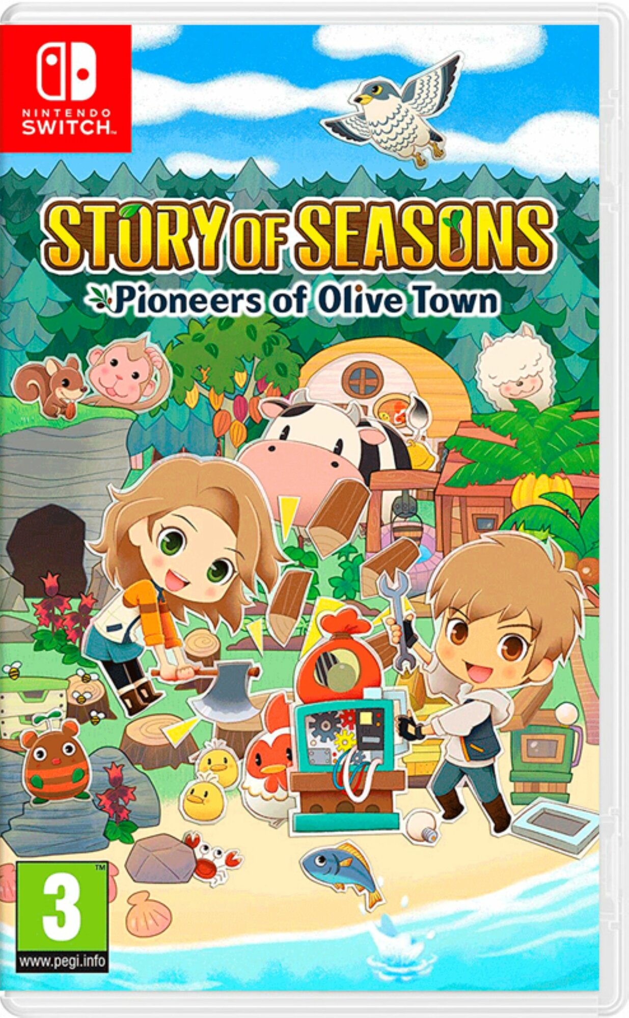 Story of Seasons: Pioneers of Olive Town (Игра на картридже) (Nintendo Switch)