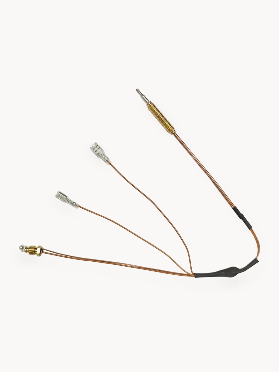 Термопара с резьбой для газовых котлов КСГ, ксгв