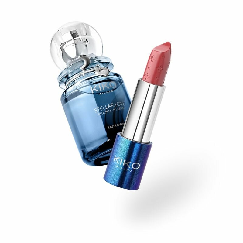 Набор - помада для губ и парфюм Kiko Milano Stellar Love Ultimate Touch