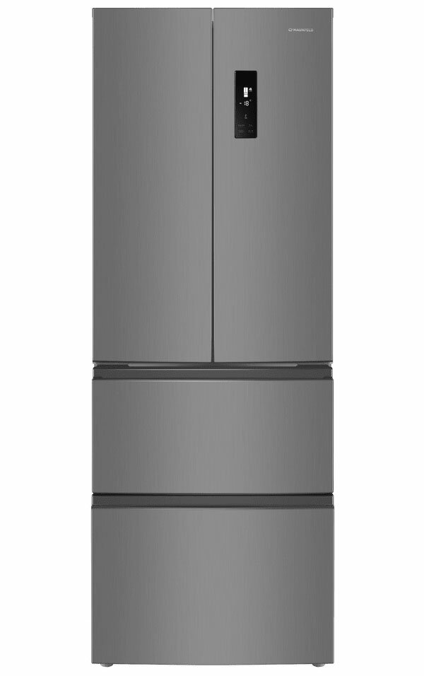 Многокамерный холодильник Maunfeld MFF180NFSE01 No frost, серебристый