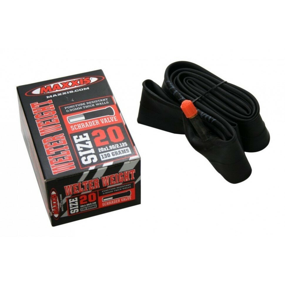 MAXXIS WELTER WEIGHT 20X1.90/2.125 0.8 LSV (O-CAP) камера велосипедная