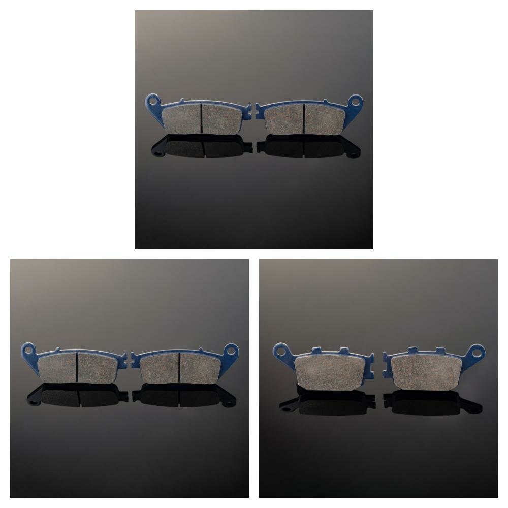 Полный комплект тормозных колодок для HONDA CB 600 F 1998-2006 (SB142, SB174)