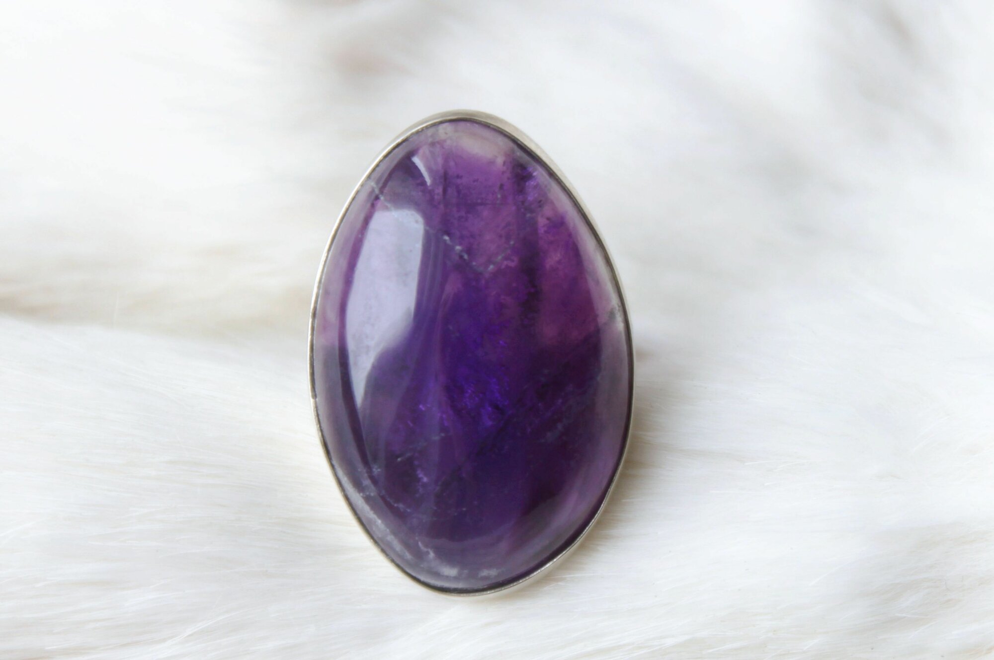 Кольцо, аметист