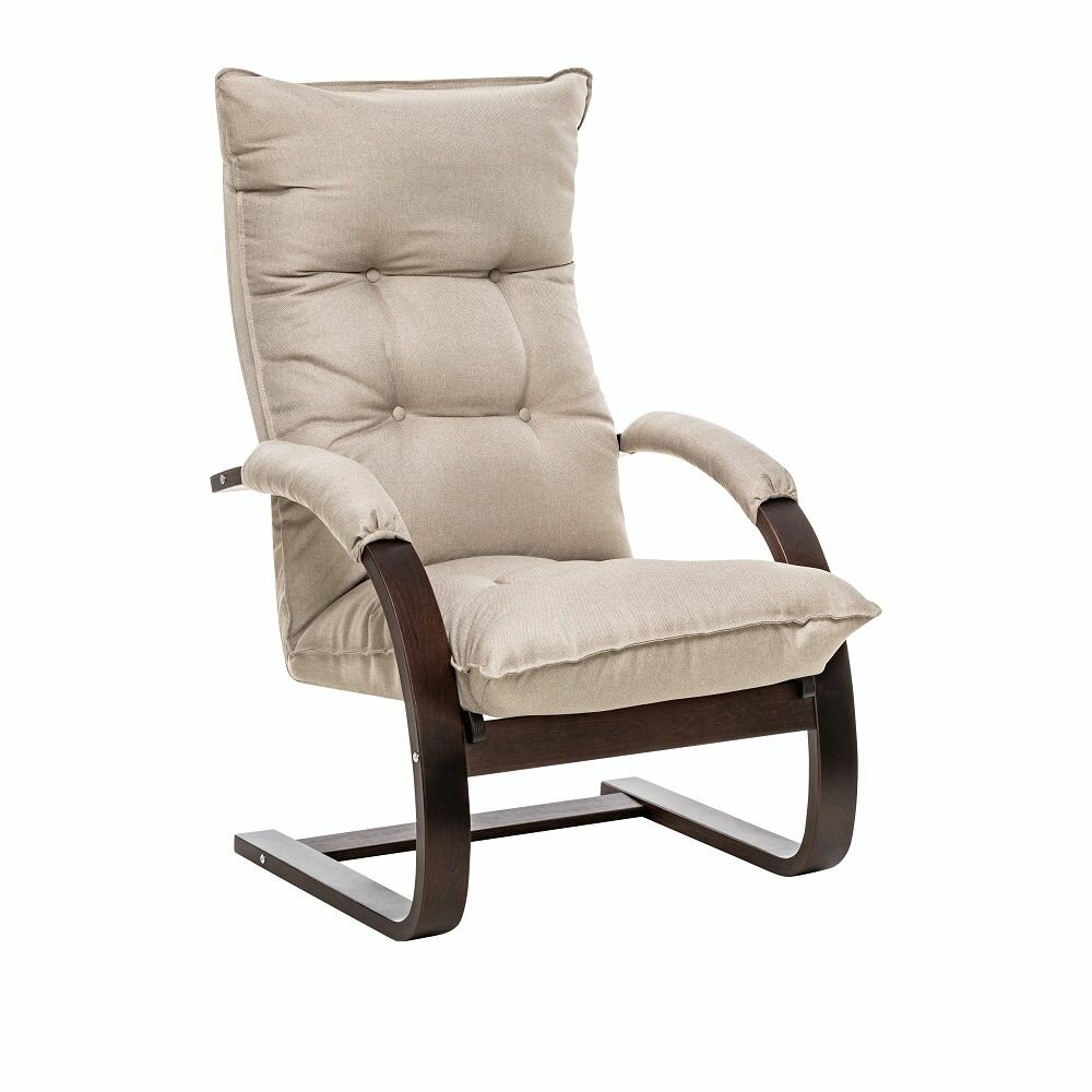 Кресло трансформер Монако, Орех текстура, рогожка Malmo 05