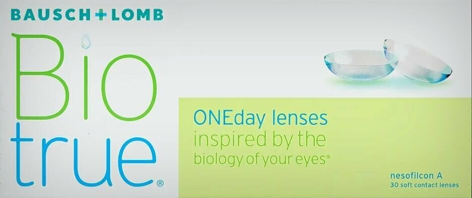 Bausch & Lomb контактные линзы Biotrue ONE day (30 шт.) 8.6 -2.50