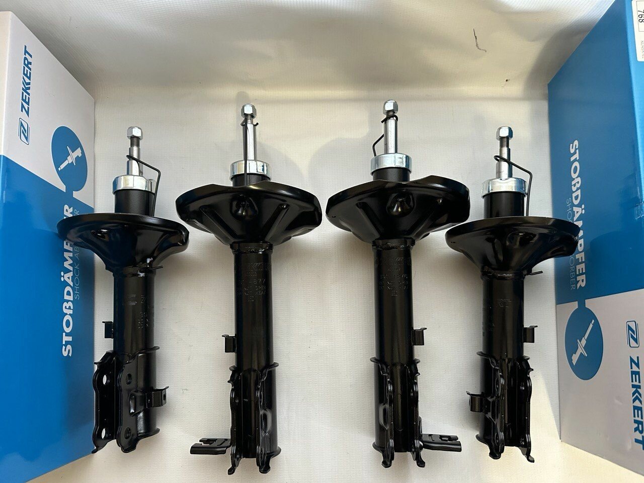 Амортизаторы передние и задние Хендай Акцент Hyundai Accent пр-во Германия комплект 4шт