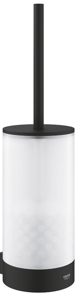 Ершик для туалета Grohe Selection 41215KF0, черный, матовый, с крышкой