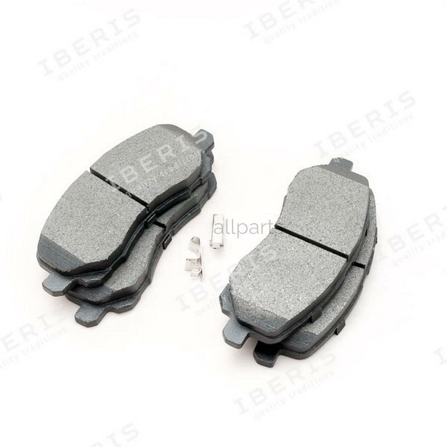 IBERIS IB153071 колодки тормозные передние К-Т MITSUBISHI LANCER IX (CS_W, CT_W) -08, LANCER X (CY_A, CZ_A) -16