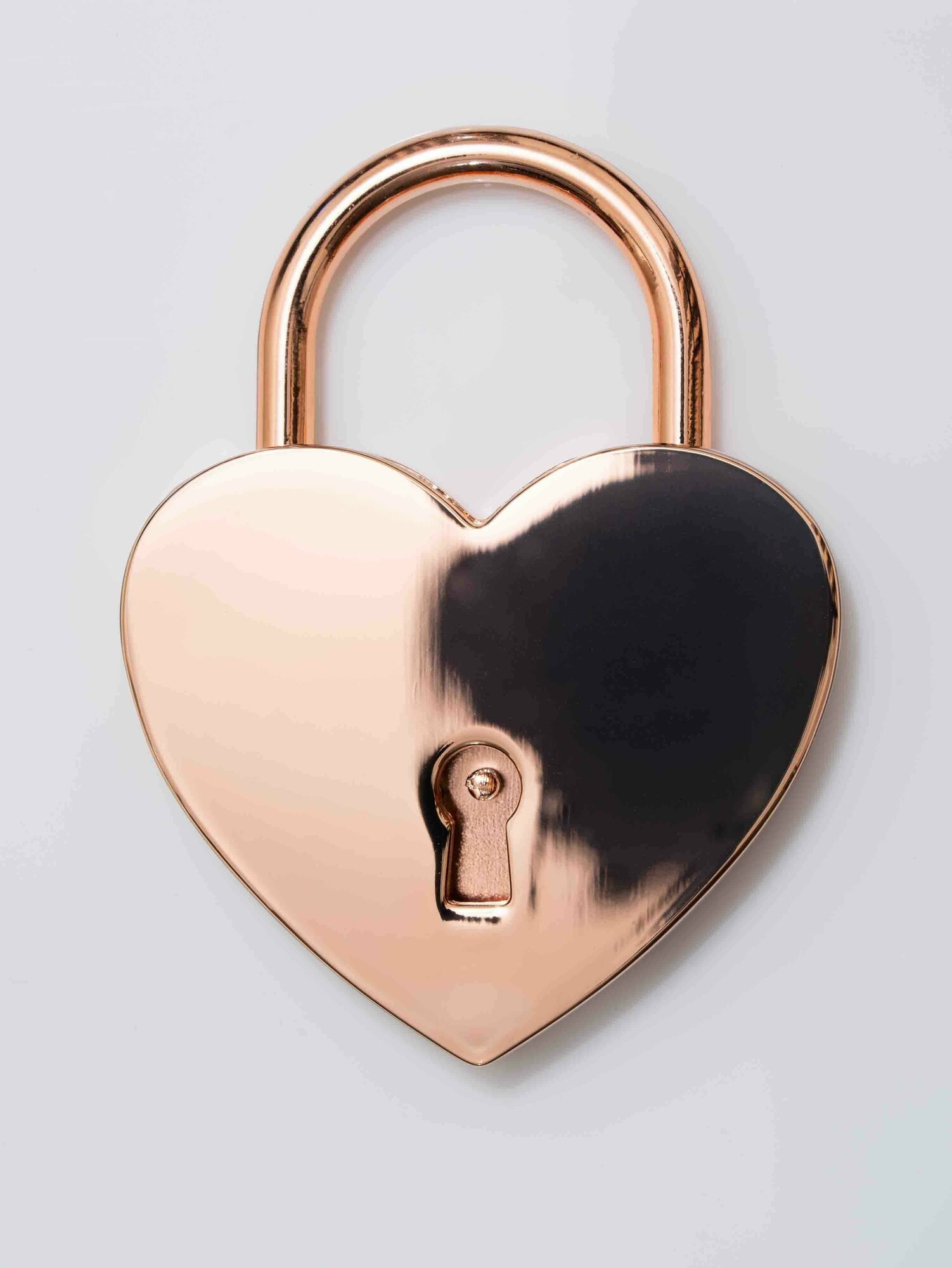 Свадебный замок сердце с ключом с индивидуальной гравировкой, медный