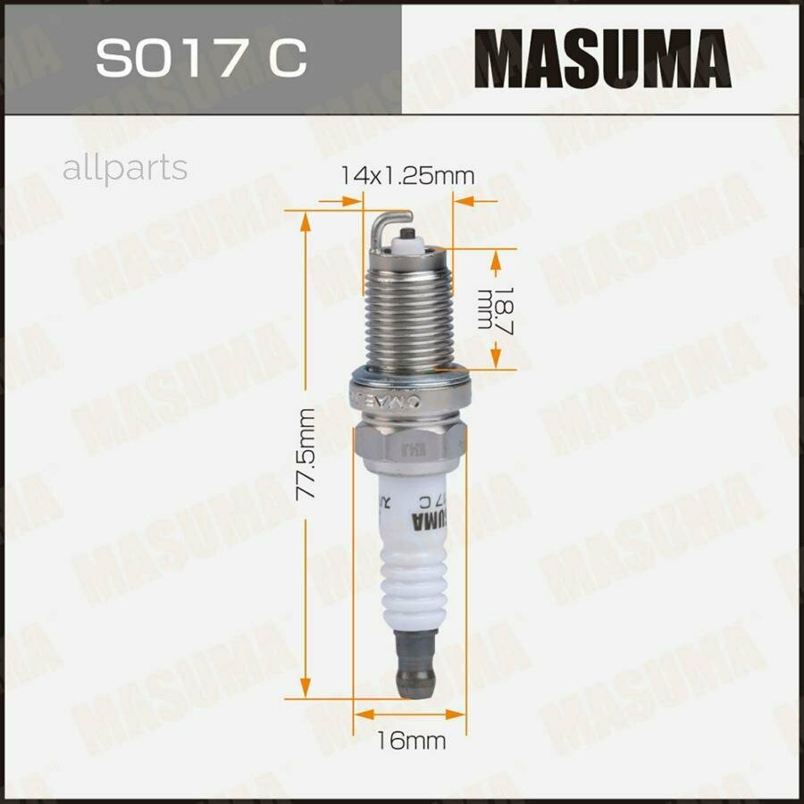 MASUMA S017C Свеча зажигания
