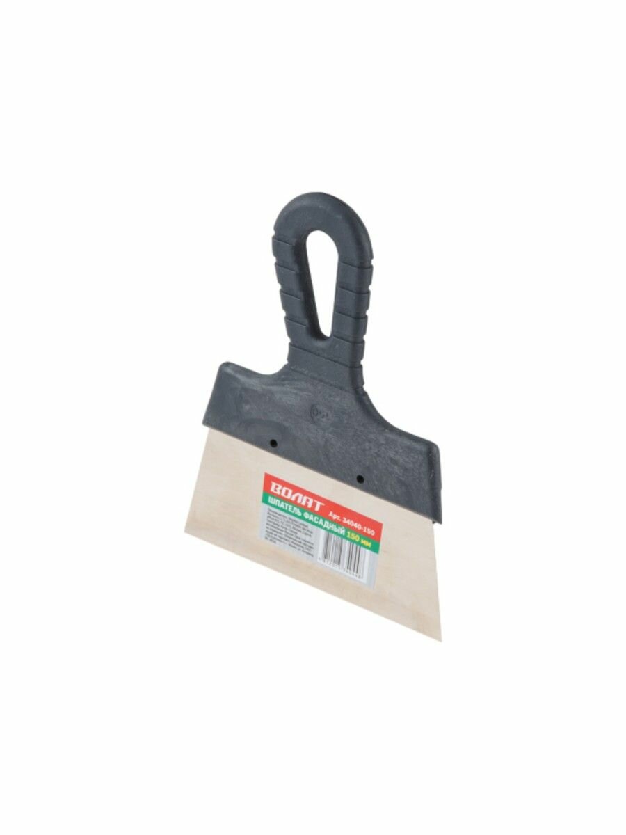 Волат Шпатель фасадный с пласт. ручкой 150мм 34040-150