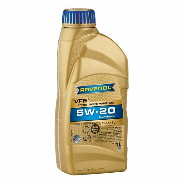 Моторное масло Ravenol VFE 5W20 SN Plus/SP/RS 1л. (4014835846036)