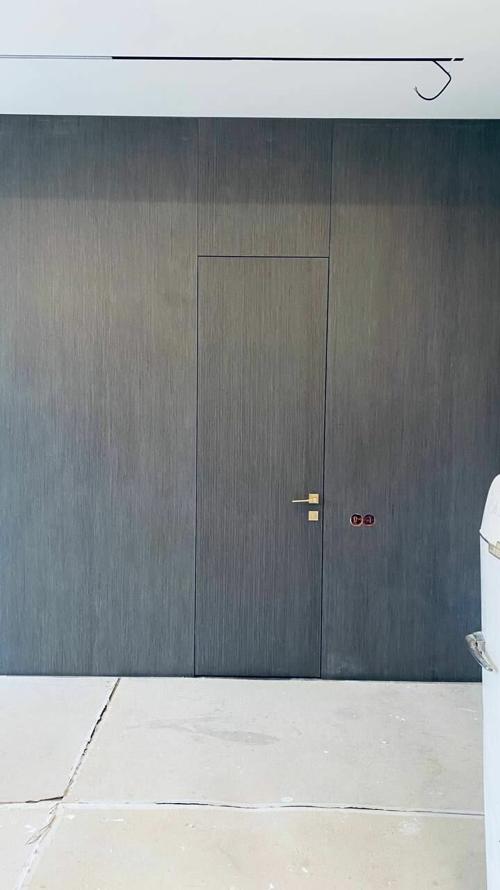 Соединительный Элемент. Шпон дуба Dop-07 "Pepe Nero". 280х4см - 4шт.