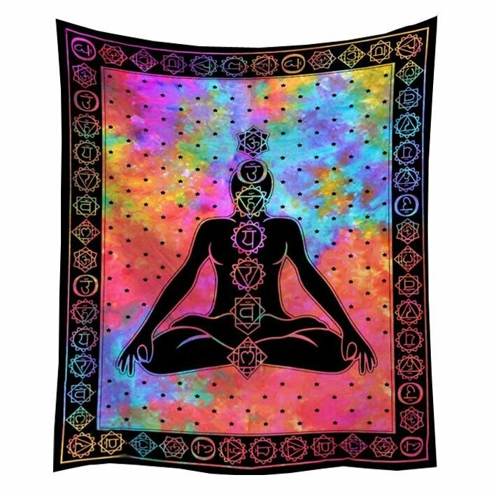 Гобелен на стену 7 Чакр (цветной) 95х73см