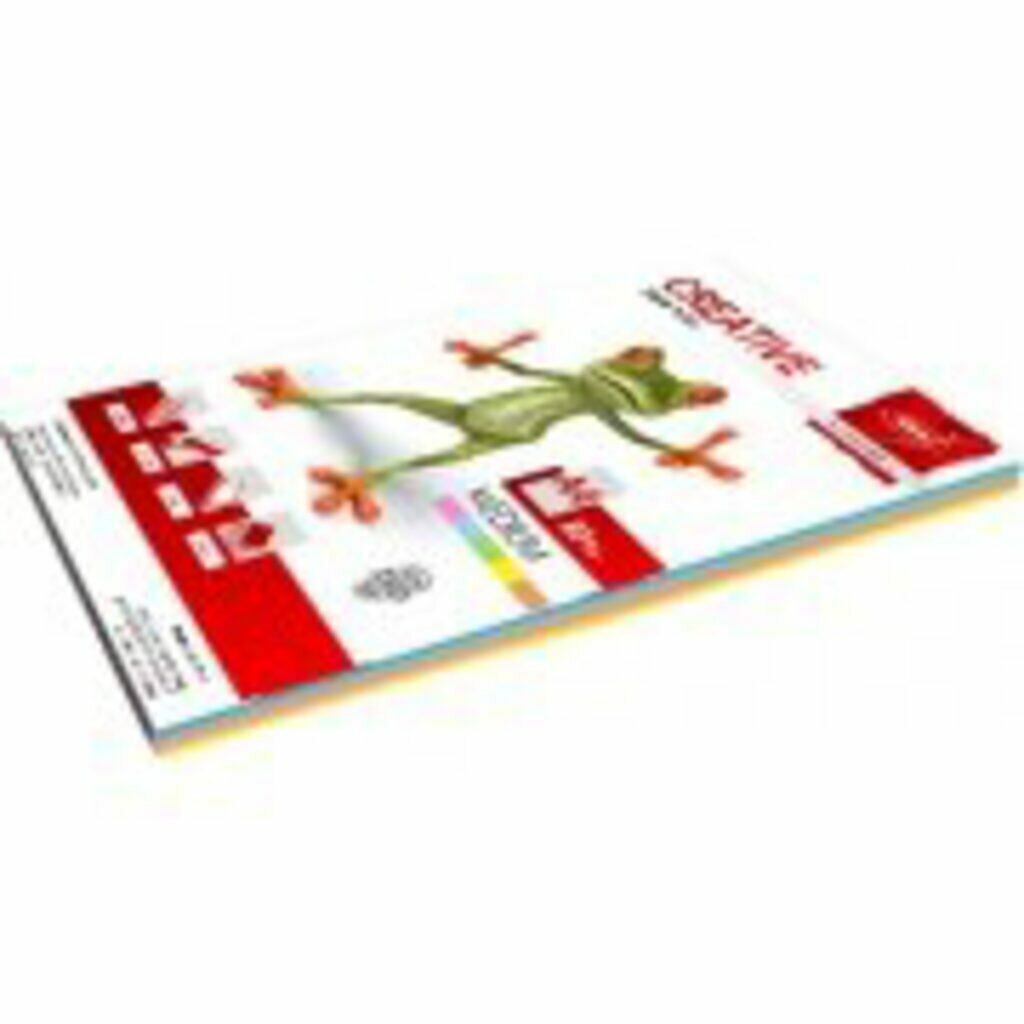 Бумага А4 цветная 100л (5цв. по 20л.) Микс медиум, радуга