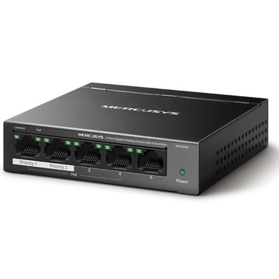Коммутатор Mercusys MS105GP — фото 1