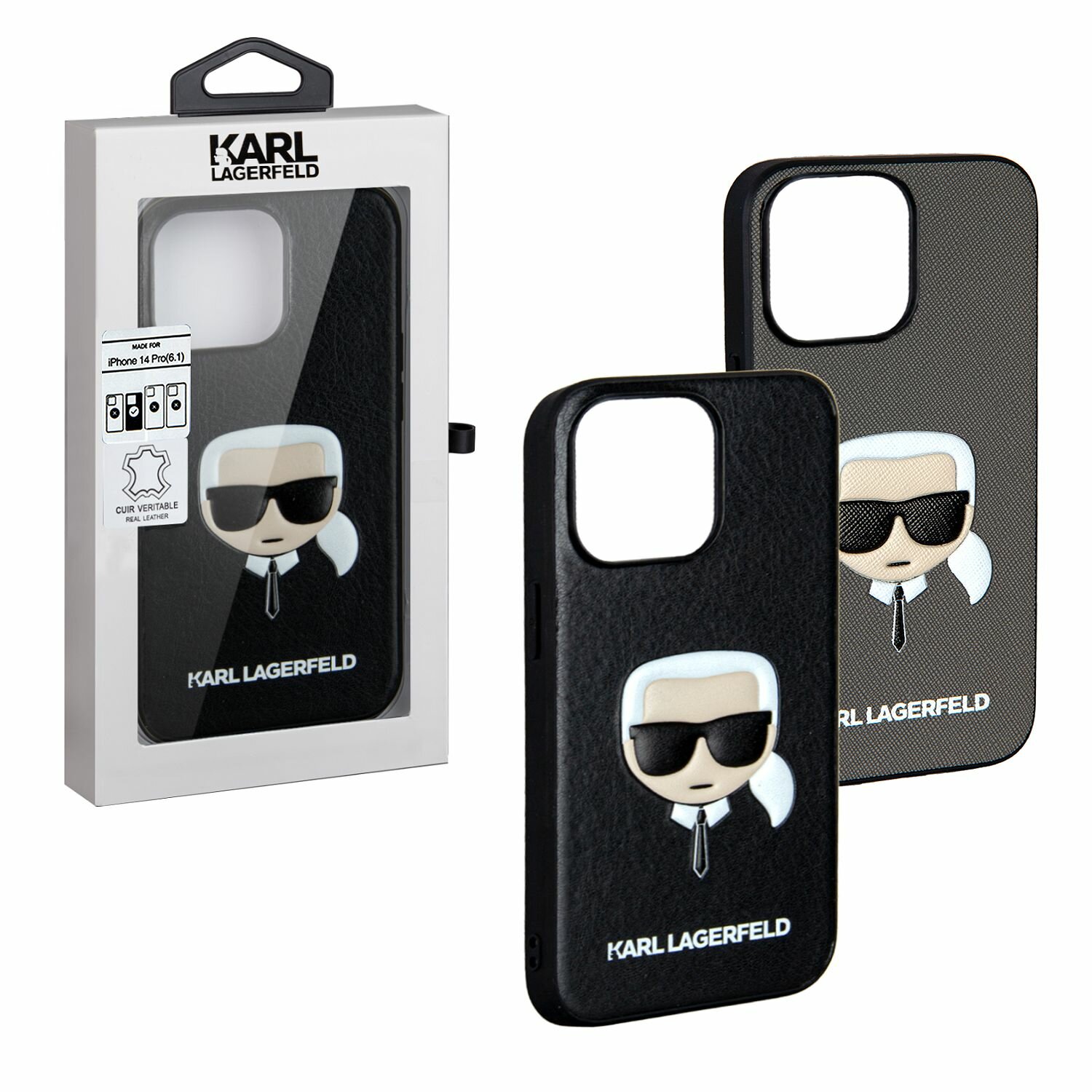 Чехол на iPhone 14 Pro KARL LAGERFELD SAKH