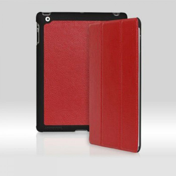 Чехол для планшета 9,7" Yoobao iSlim Case (красный, кожа) для iPad2