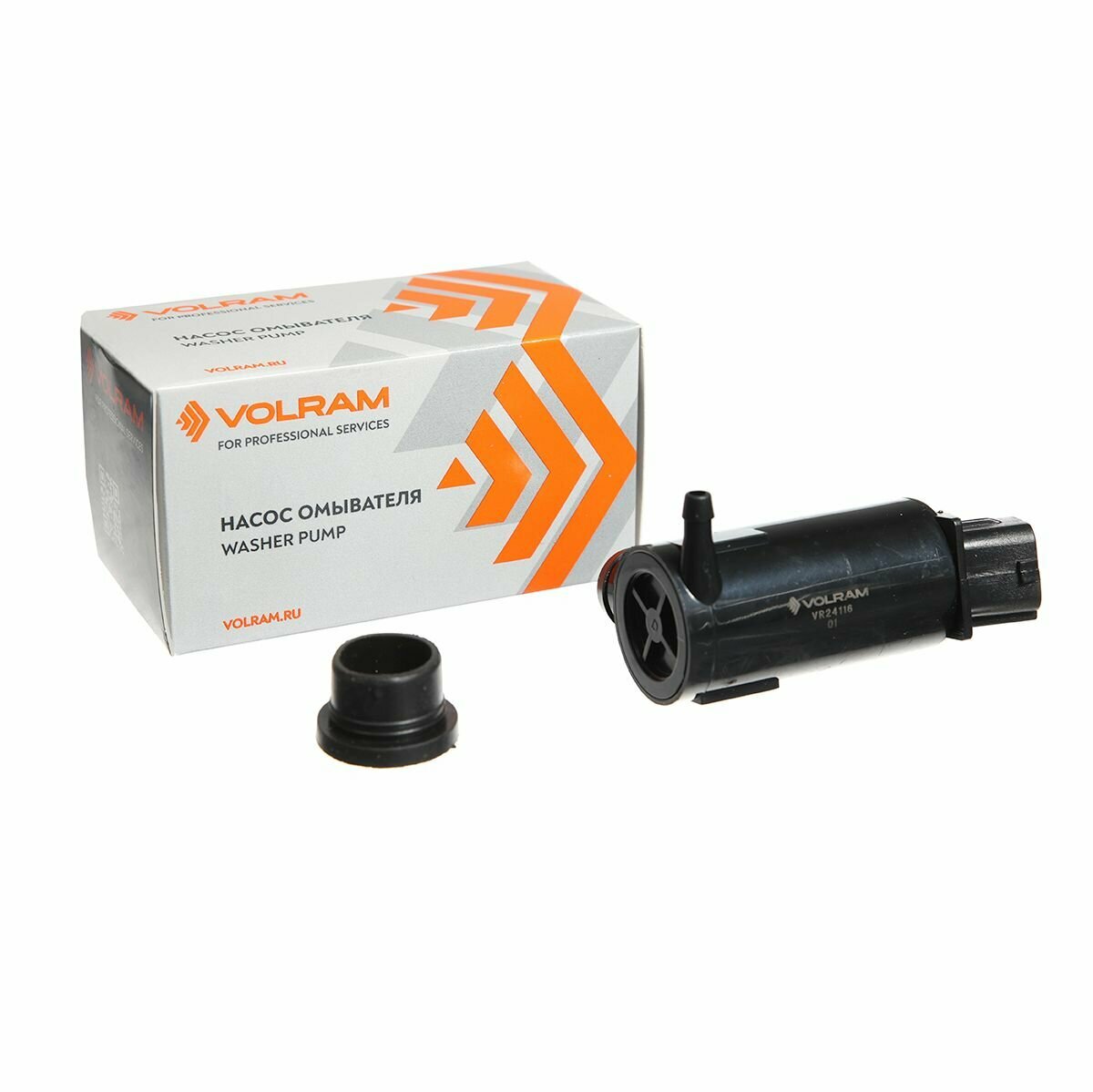 Насос омывателя VOLRAM для HYUNDAI Solaris (17-), Accent V (17-), Tucson (04-); KIA Sportage (04-)