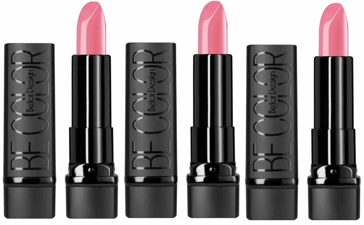 Губная помада BelorDesign Be Color, тон 121, 3 шт, 12.9 гр.