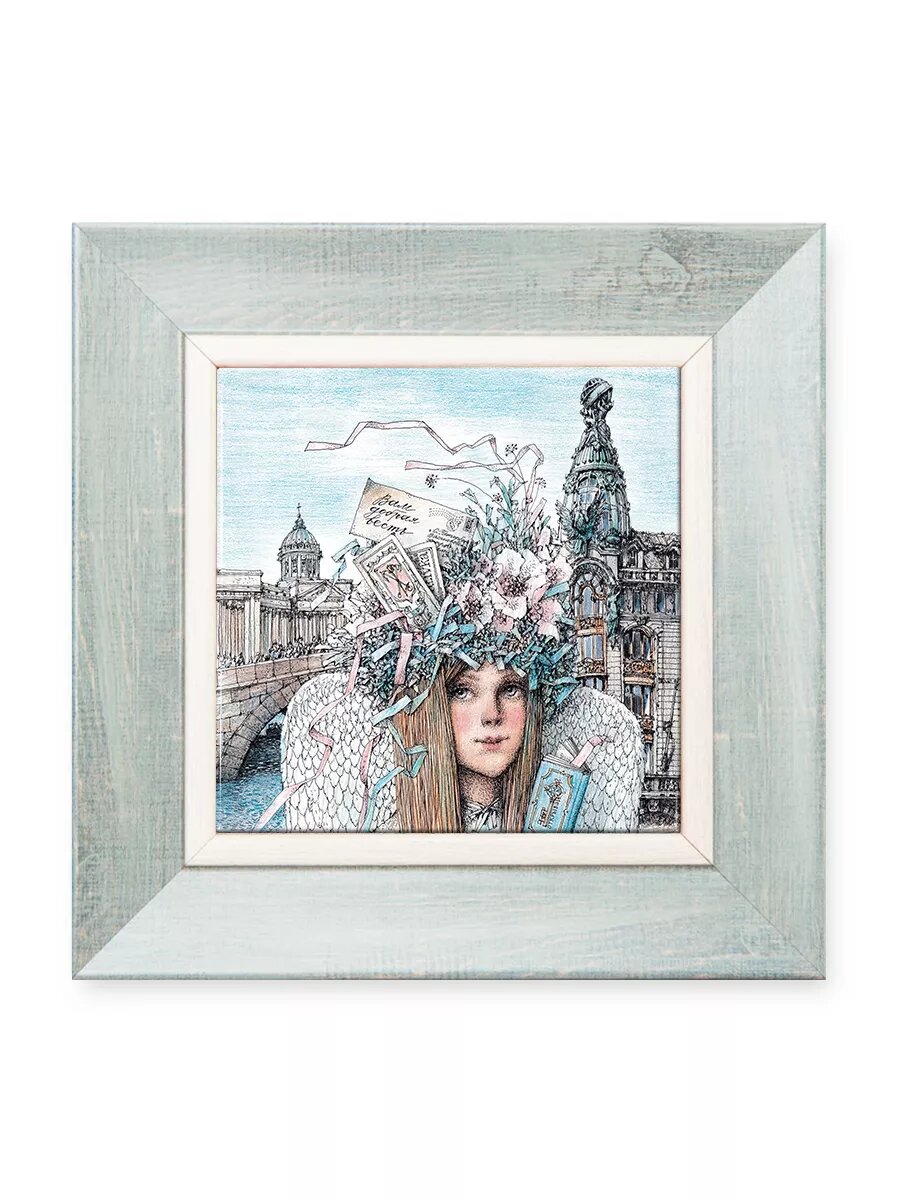 Картина с Санкт-Петербургом