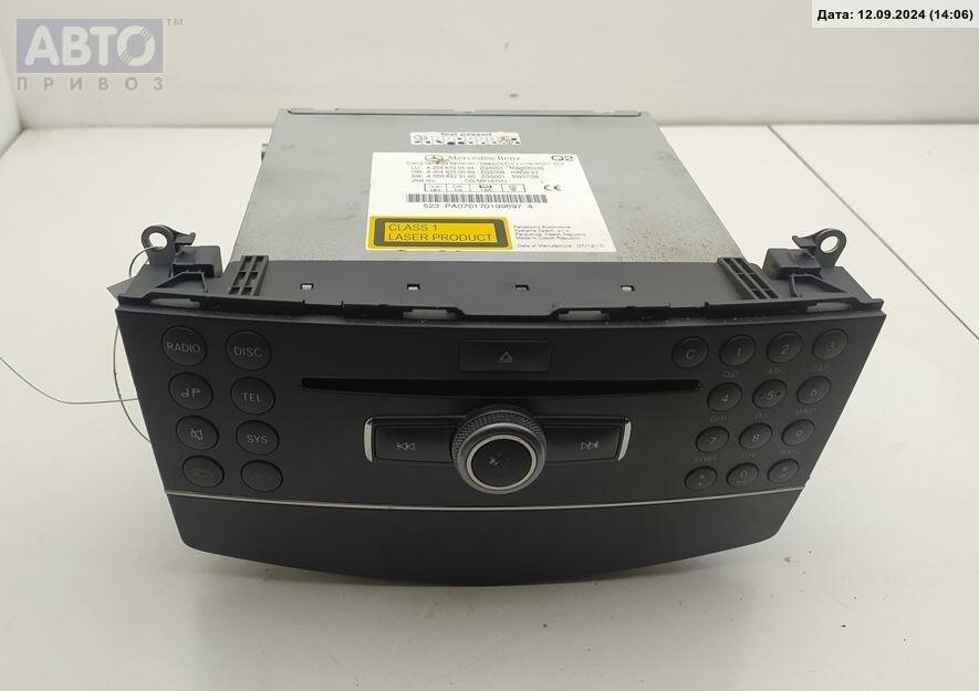 Аудиомагнитола Mercedes C-Class W204 (2007-2015)