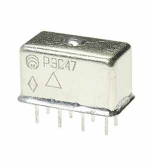 РЭС47 РФ4.500.407-04.02, реле электромагнитное 6в (3 шт.)