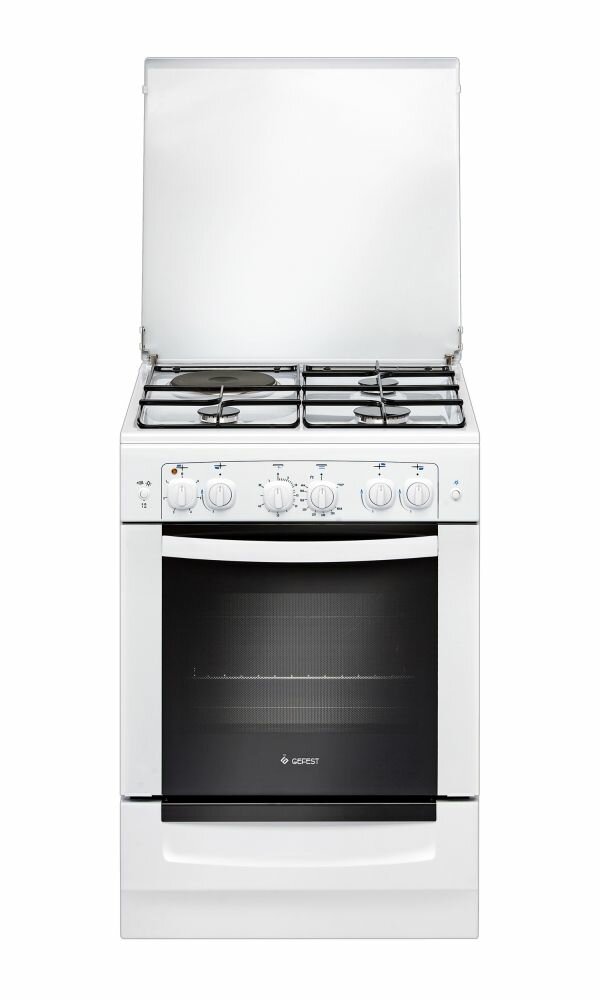 Плита комбинированная GEFEST ПГЭ 6110-02 0300, белый