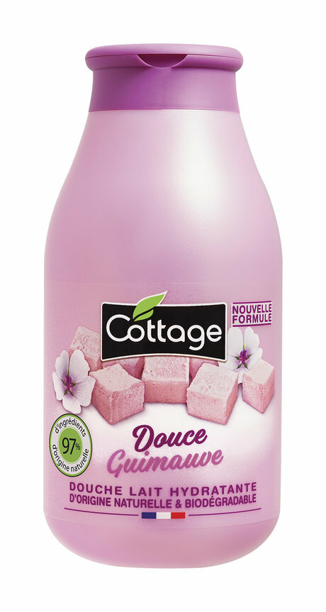 Cottage Moisturizing Marshmallow Shower Gel Увлажняющее молочко для душа с ароматом цветов мальвы 250мл