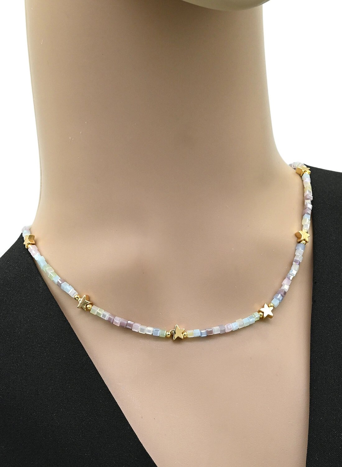 Чокер, циркон