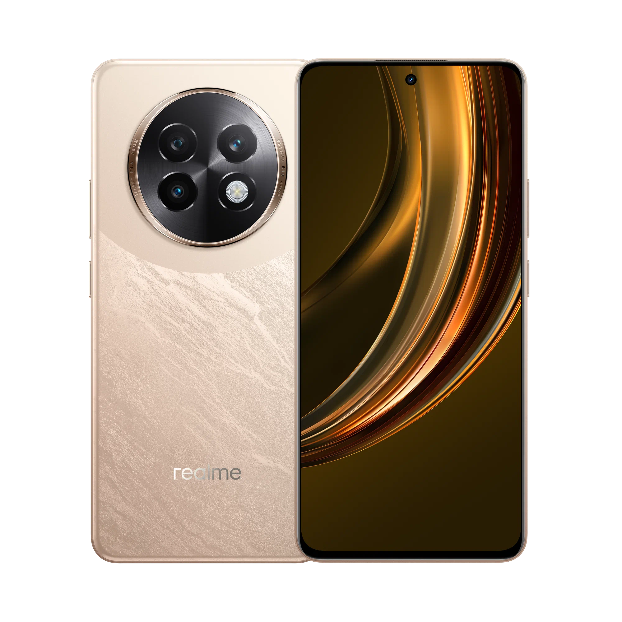 Смартфон realme 13+ 8/256 ГБ RU, Dual nano SIM, victory gold