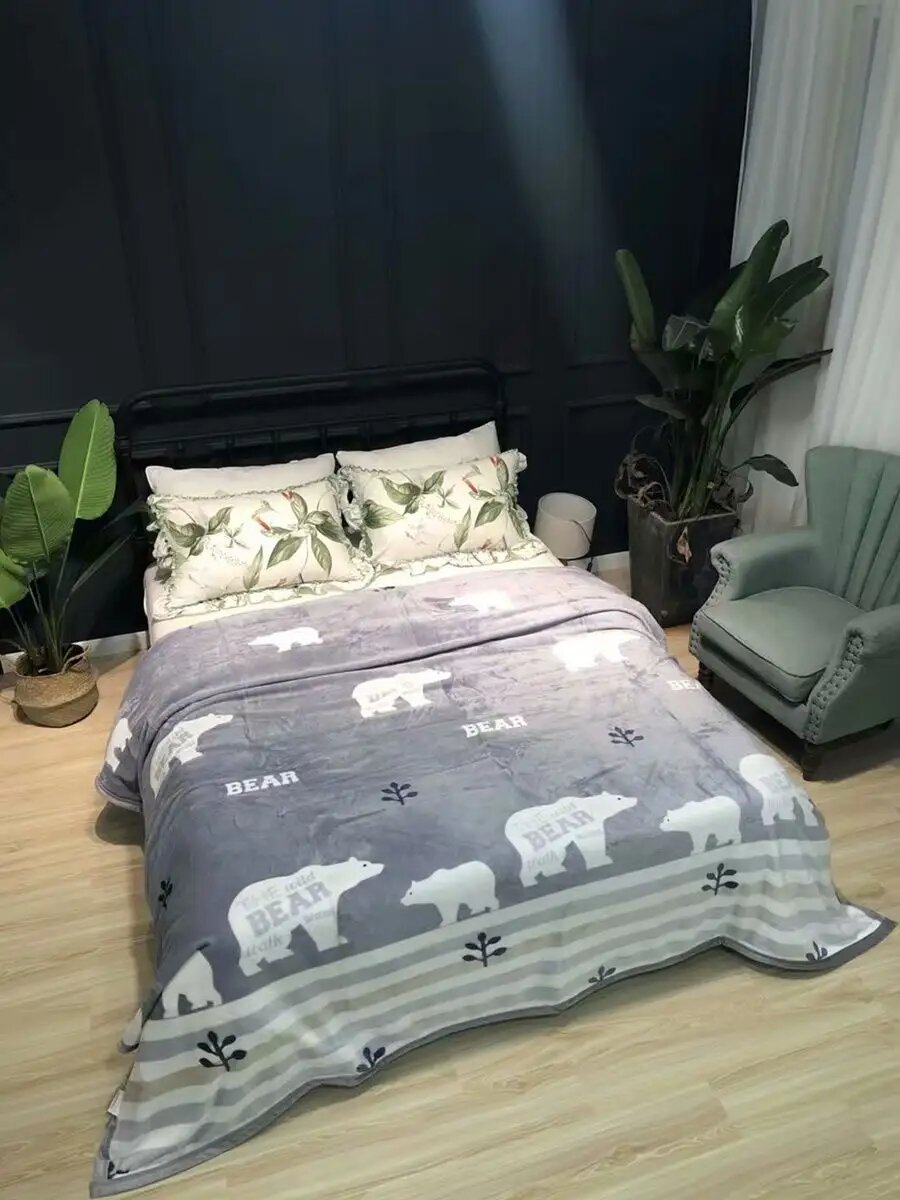 Плед Flamenco 150x200 покрывало на кровать 1,5 спальное