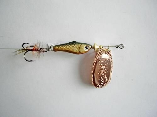Блесна вращающаяся Water Beetle Minnow Fly (12гр) MF33200