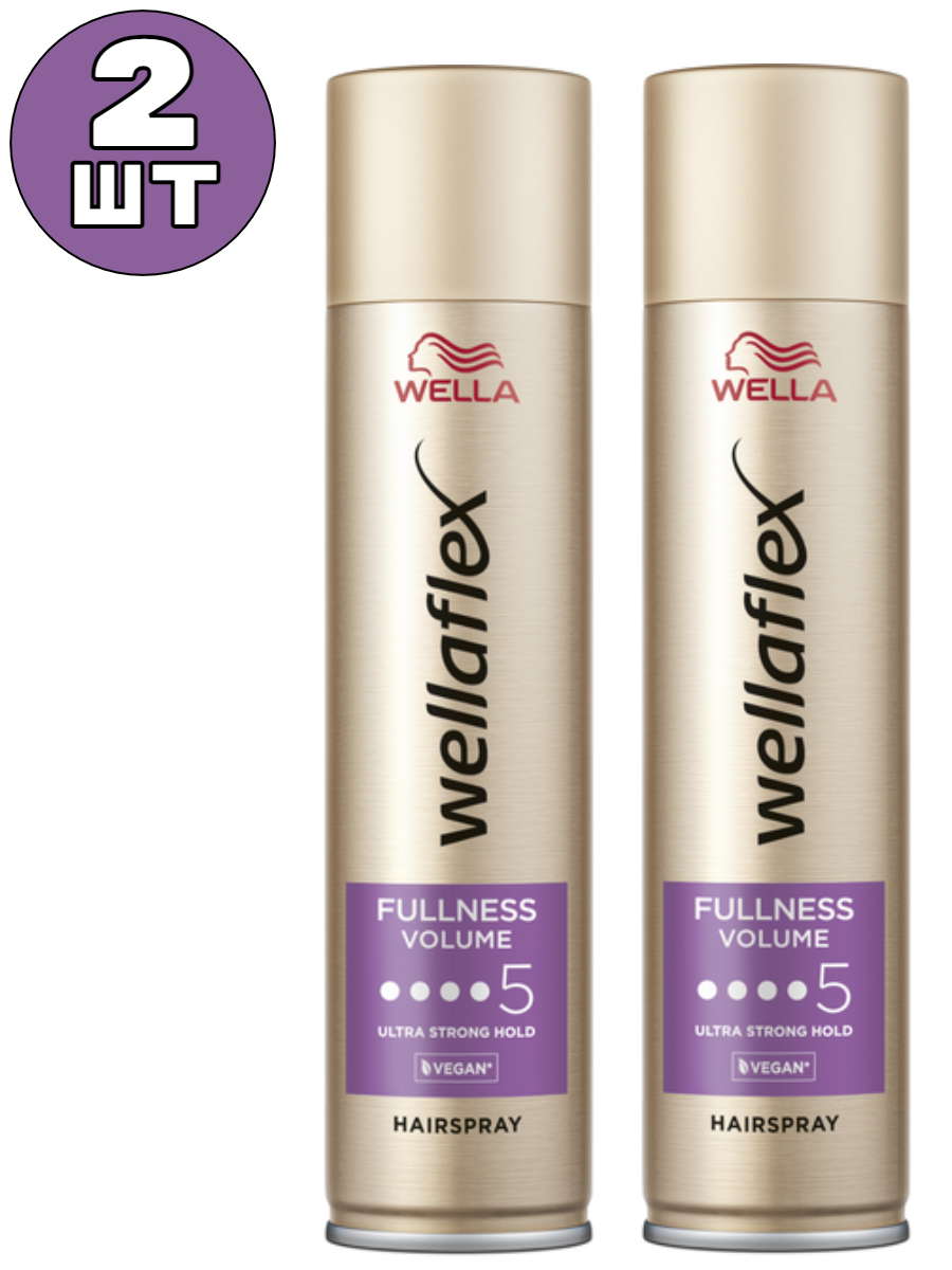 Лак Fullness For Thin Hair/Объём для тонких волос-5 УСФ, 2шт