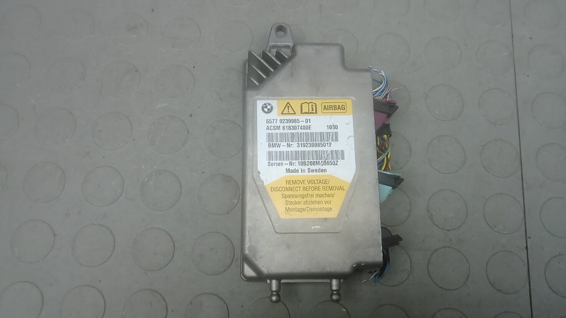 Блок управления airbag BMW X3 E83, Номер 65779239985