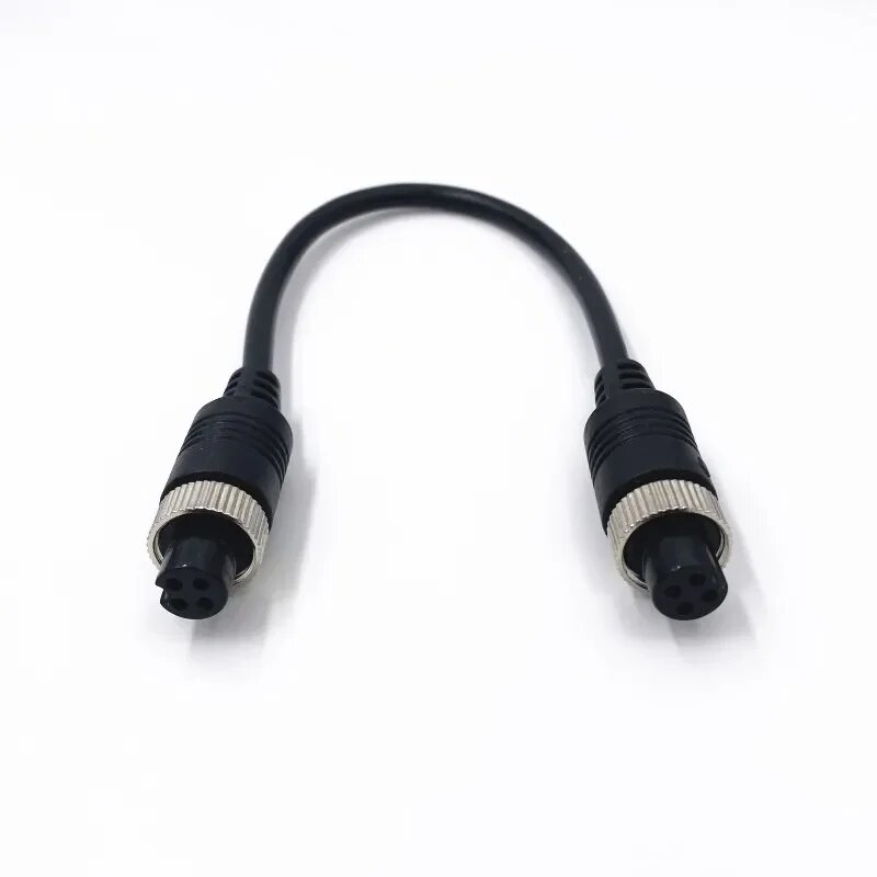 Авиационный кабель M12 4Pin Female to Female 20 см