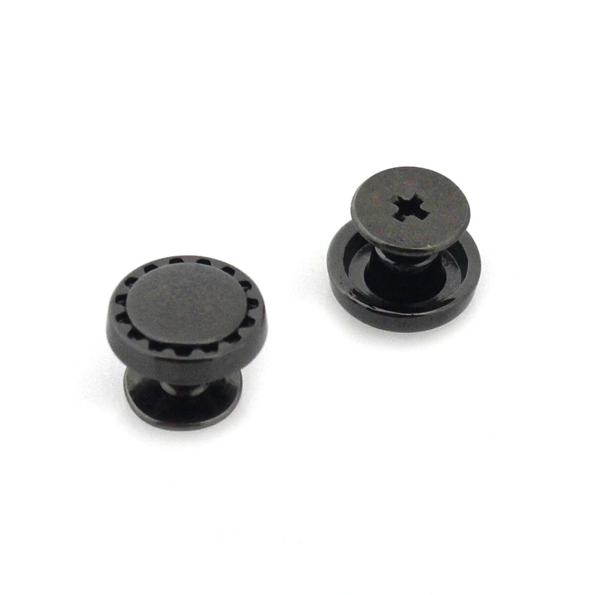 Металлические заклепки-гвоздики 4 шт. Gun Black