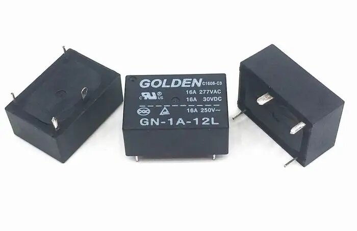 Реле GN-1A-12L 16A 250V